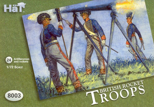 Hat 1/72 British Rocket Troops (24) (D)