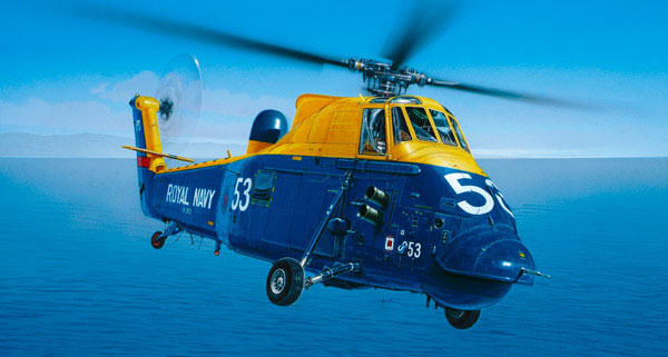 Italeri 1/72 Wessex HAS3 Camel Helicopter