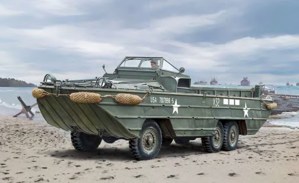Italeri 1/72 DUKW WWII Amphibious Vehicle