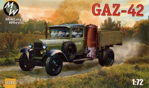 Military Wheels Models 1/72 GAZ42 Soviet Gas Generator Truck