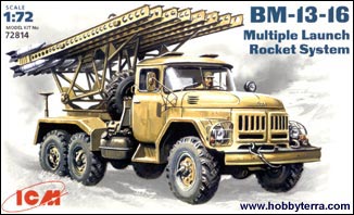 ICM Models 1/72 BM13-16 Multiple Launch Rocket System Vehicle