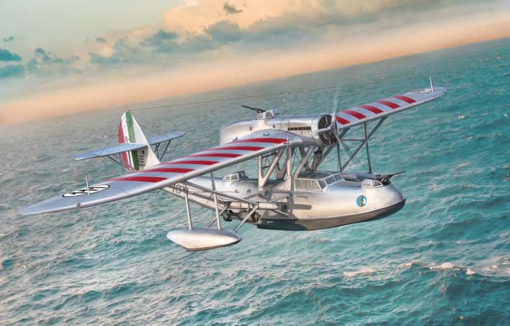 Italeri 1/72 Cant Z501 Italian Flying Boat Aircraft