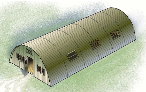 Italeri 1/72 Quonset Hut Barracks (2)