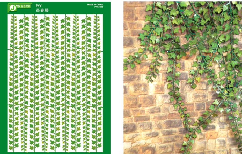 Js Work Models Multi-Scale Climbing Ivy (Colored Paper)