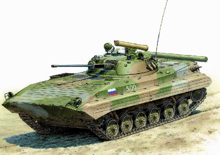 Zvezda 1/35 BMP2 Russian Infantry Fighting Vehicle