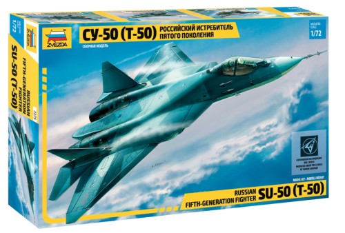 Zvezda 1/72 Su50 (T50) 5th Generation Russian Fighter